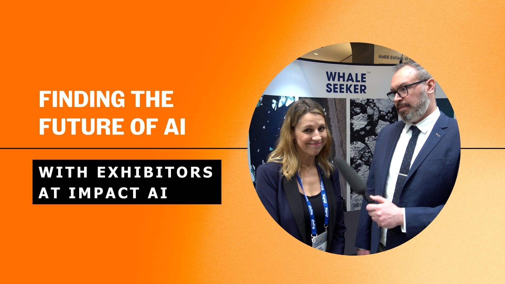 Finding the future of AI with exhibitors at MaRS Impact AI - MaRS Discovery District