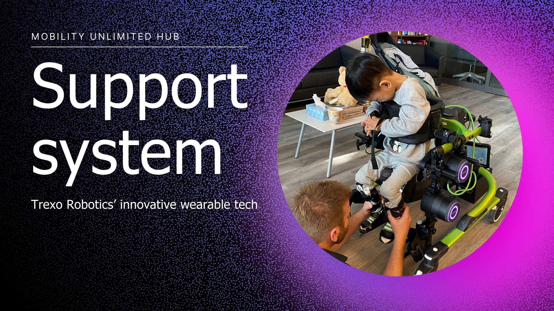 Support system - Trexo Robotics' innovative wearable tech - MaRS Discovery District