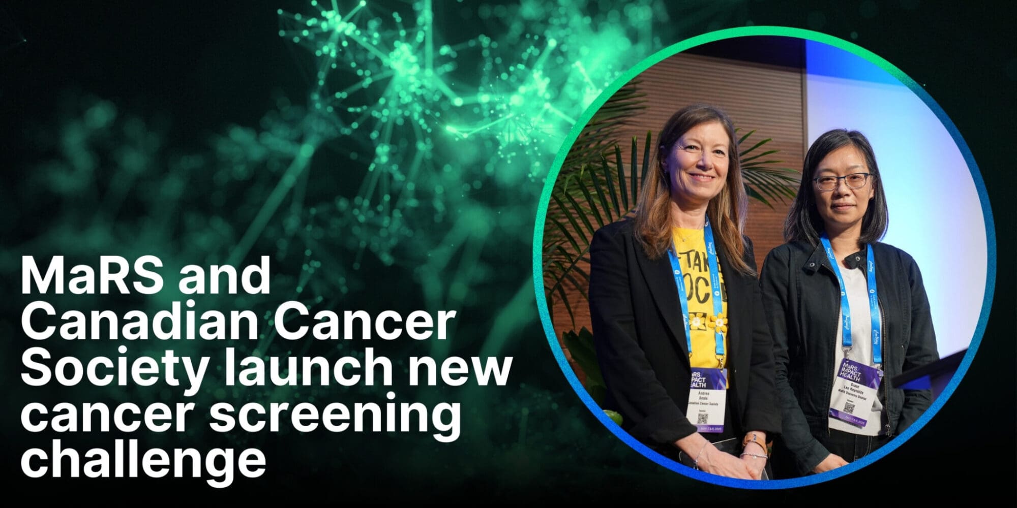 MaRS and Canadian Cancer Society launch new cancer screening challenge ...